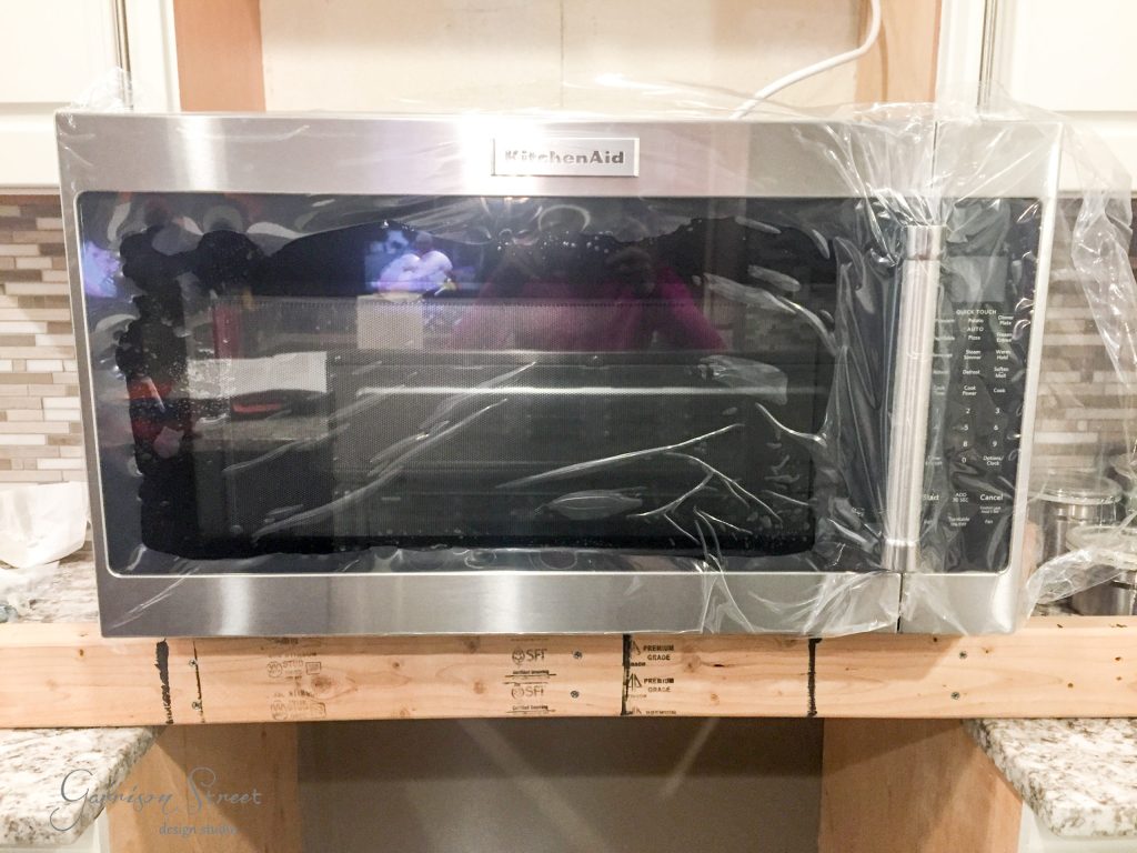 Installing A Sleek New Microwave & How We Chose It - Garrison Street ...