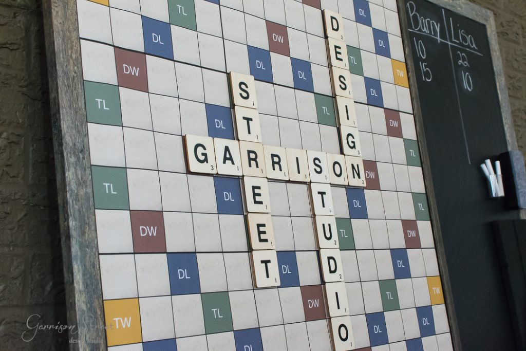 DIY Giant Word Game with Printable Game Board - Garrison Street Design ...
