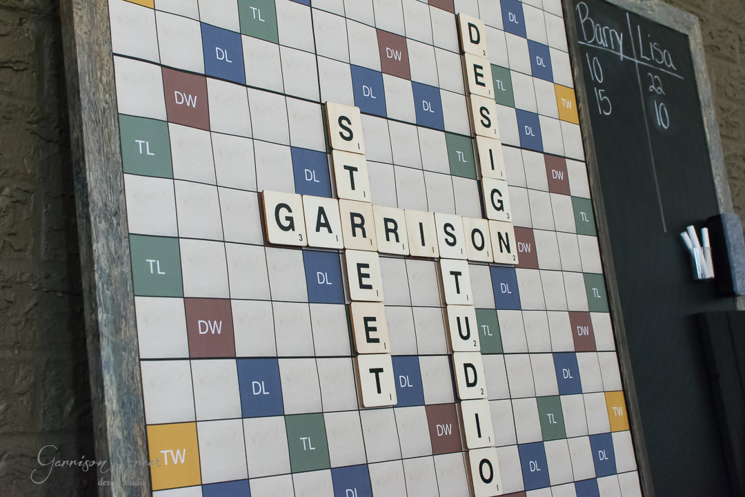 DIY Giant Word Game with Printable Game Board - Garrison Street Design ...