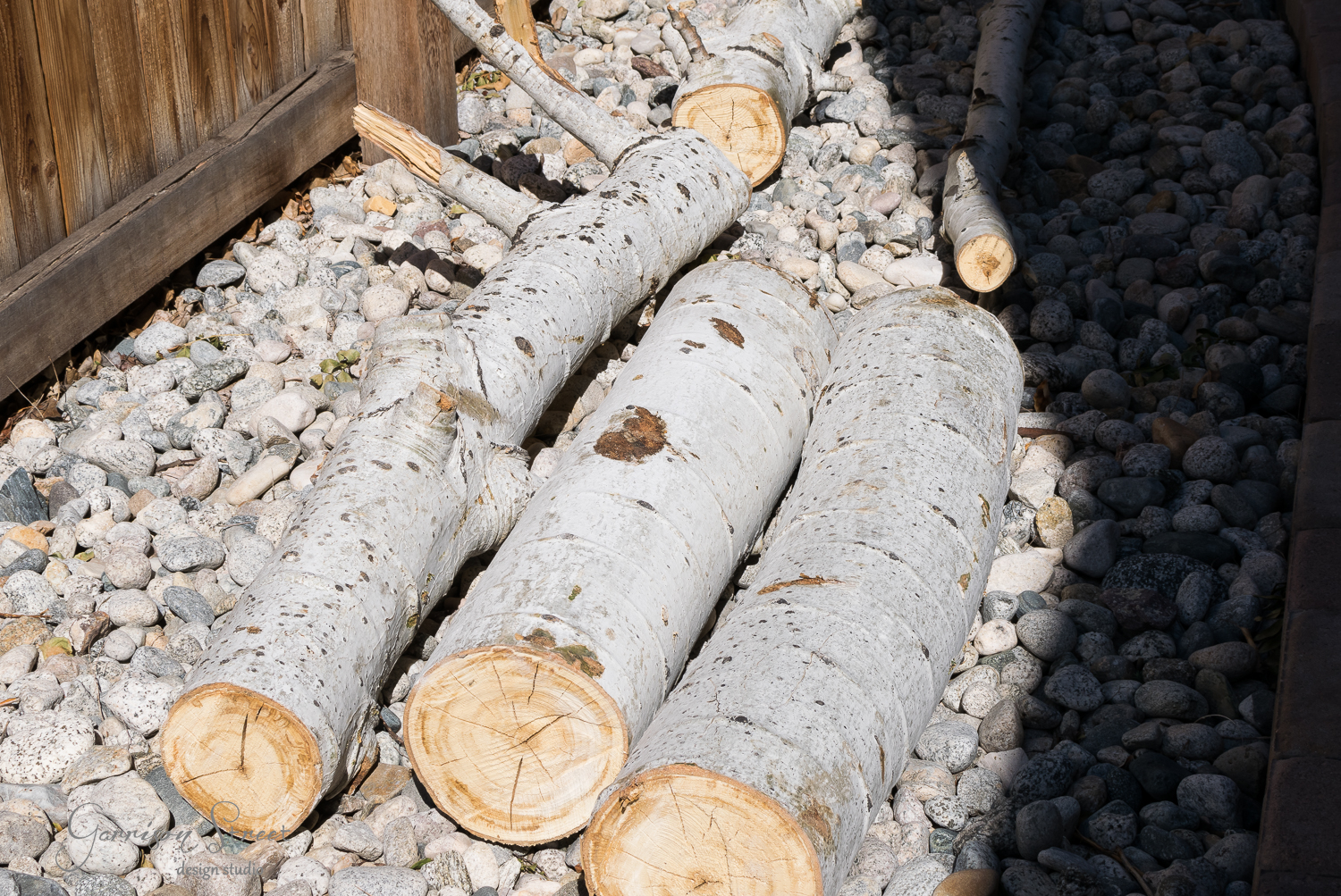 DIY Aspen Log Fireplace Insert - Garrison Street Design Studio