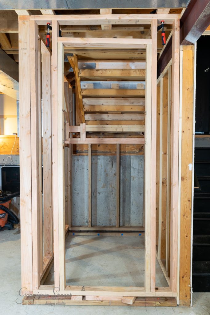 How to Frame Basement Walls - Garrison Street Design Studio