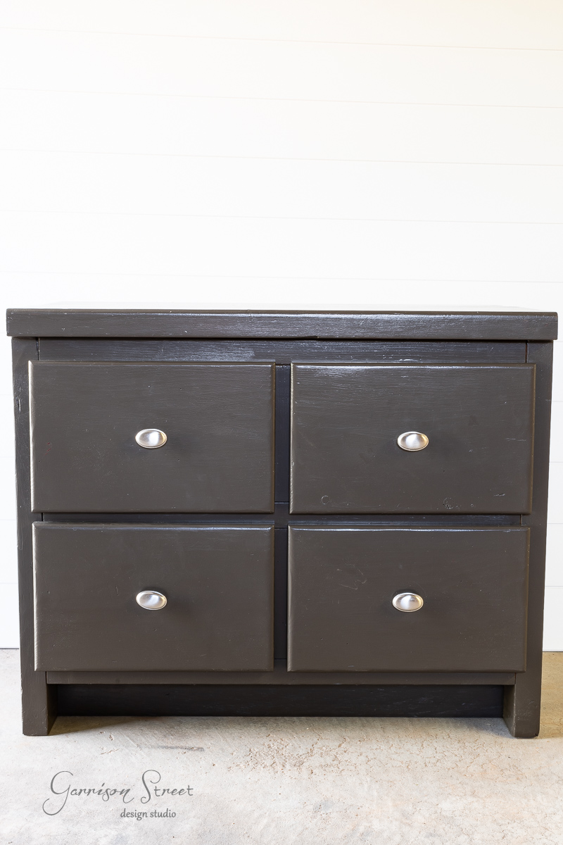 How to DIY Dresser Makeover with New Paint and Trim - Garrison Street ...